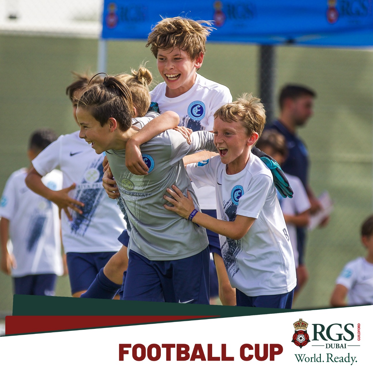 Young Footballers Have a Ball at RGS Guildford Dubai - Gulf Youth Sport